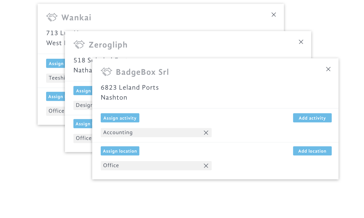 BadgeBox | Functionalities