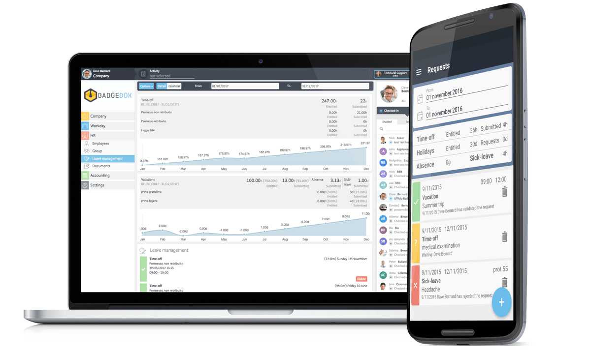 BadgeBox | Functionalities