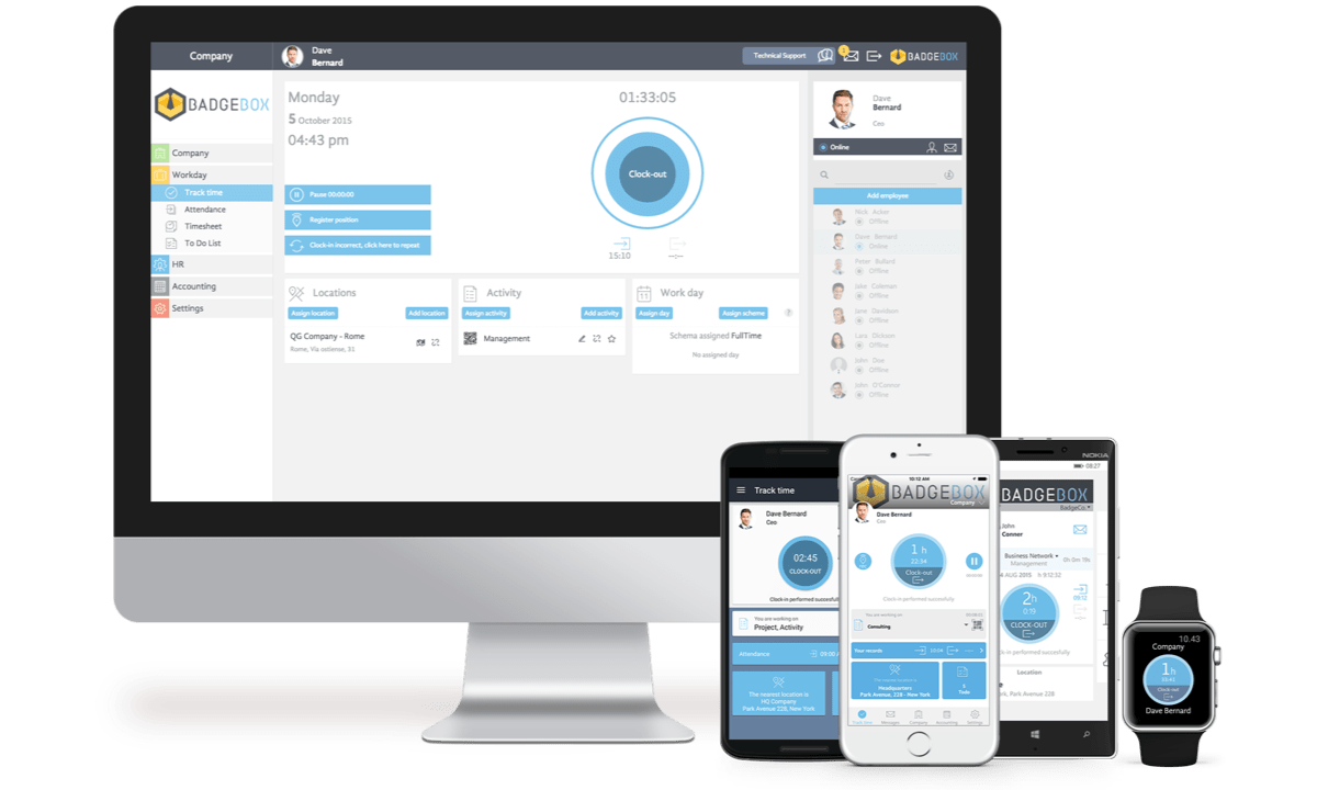 BadgeBox | Functionalities